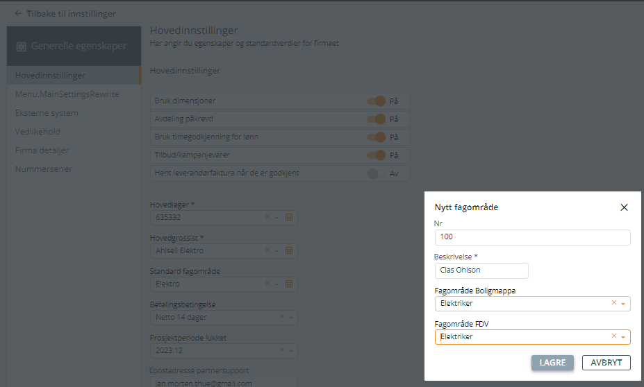 Opprett produkt fra leverandørfaktura – Contracting Works - Kundesenter